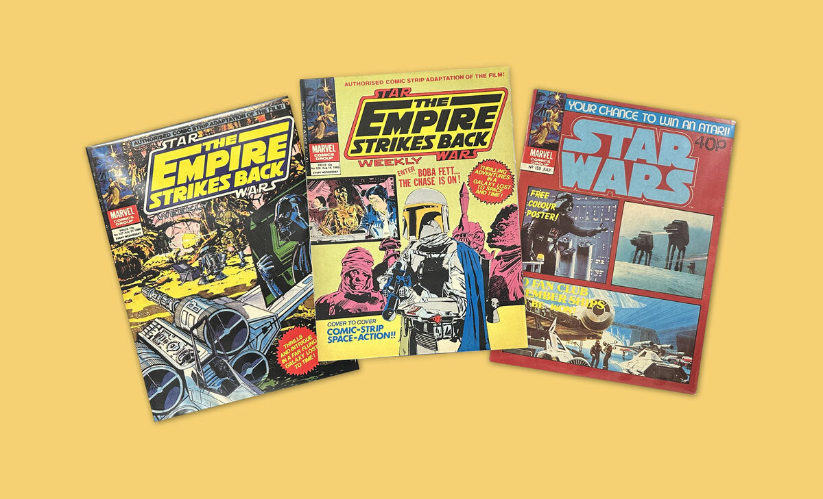 Full Set of British Magazine Star Wars Weekly – World of Superheroes