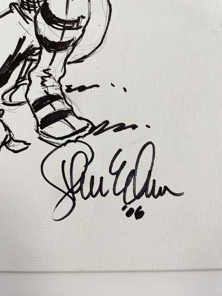 Original Wolverine Sketch by Steven E. Gordon 9x12inch board Signed x2 ...