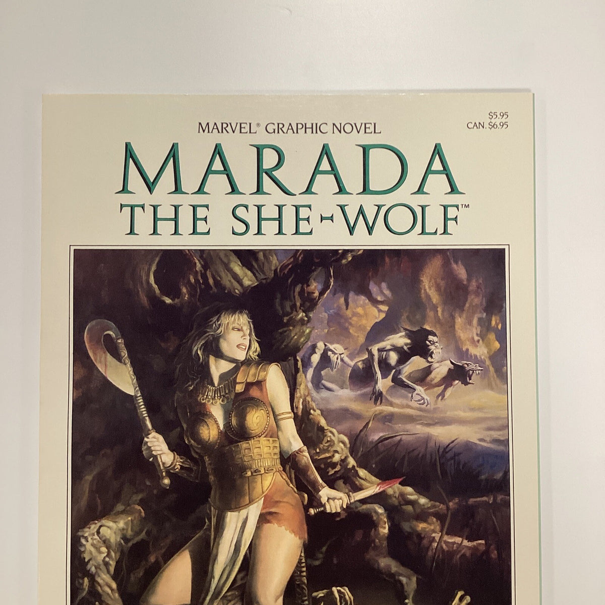Marvel Graphic Novel Marada The She-Wolf #21 1985 – World of Superheroes