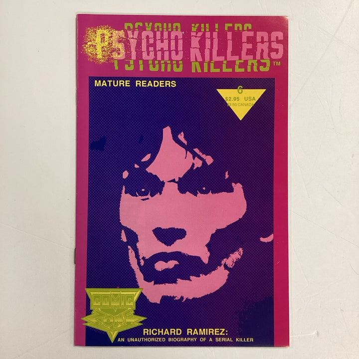Psycho Killers #6 1992 FN Richard Ramirez Comic Zone – World of Superheroes