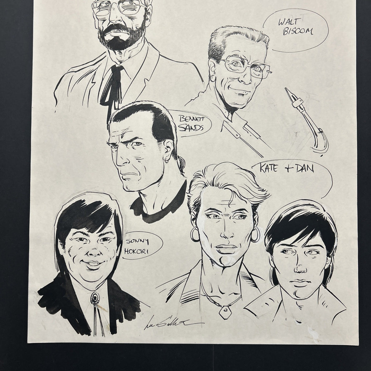 Lee Sullivan Original Art for Marvel's Tekworld "Characters" – World of ...