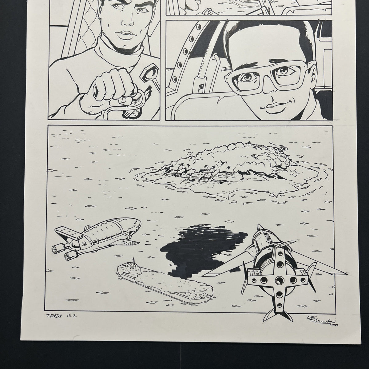 Lee Sullivan Original Art for Redan's Thunderbirds 13.2 – World of ...