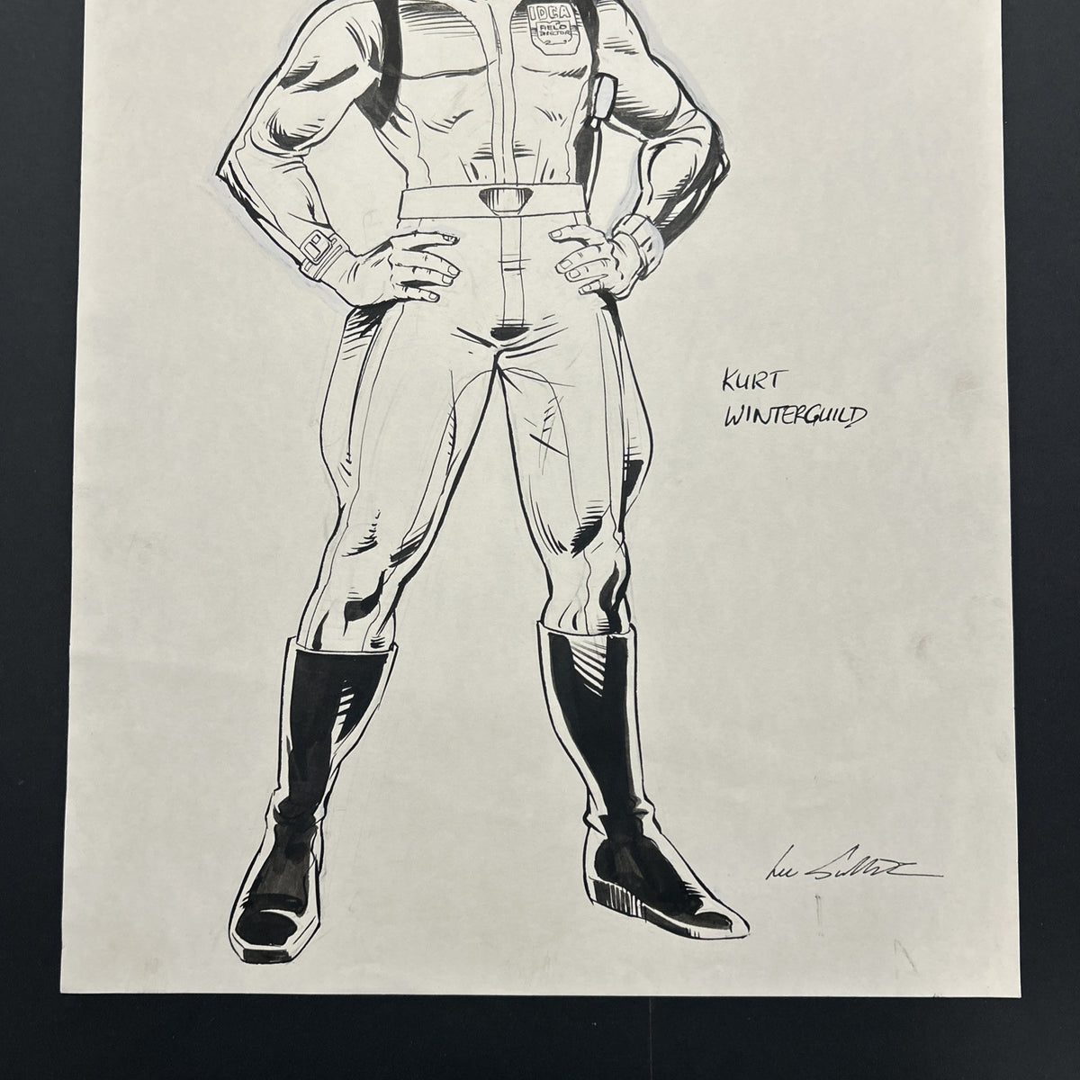 Lee Sullivan Original Art for Marvel's Tekworld "Kurt Winterguild ...