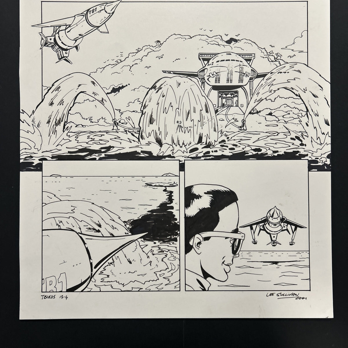 Lee Sullivan Original Art for Redan's Thunderbirds 13.4 – World of ...